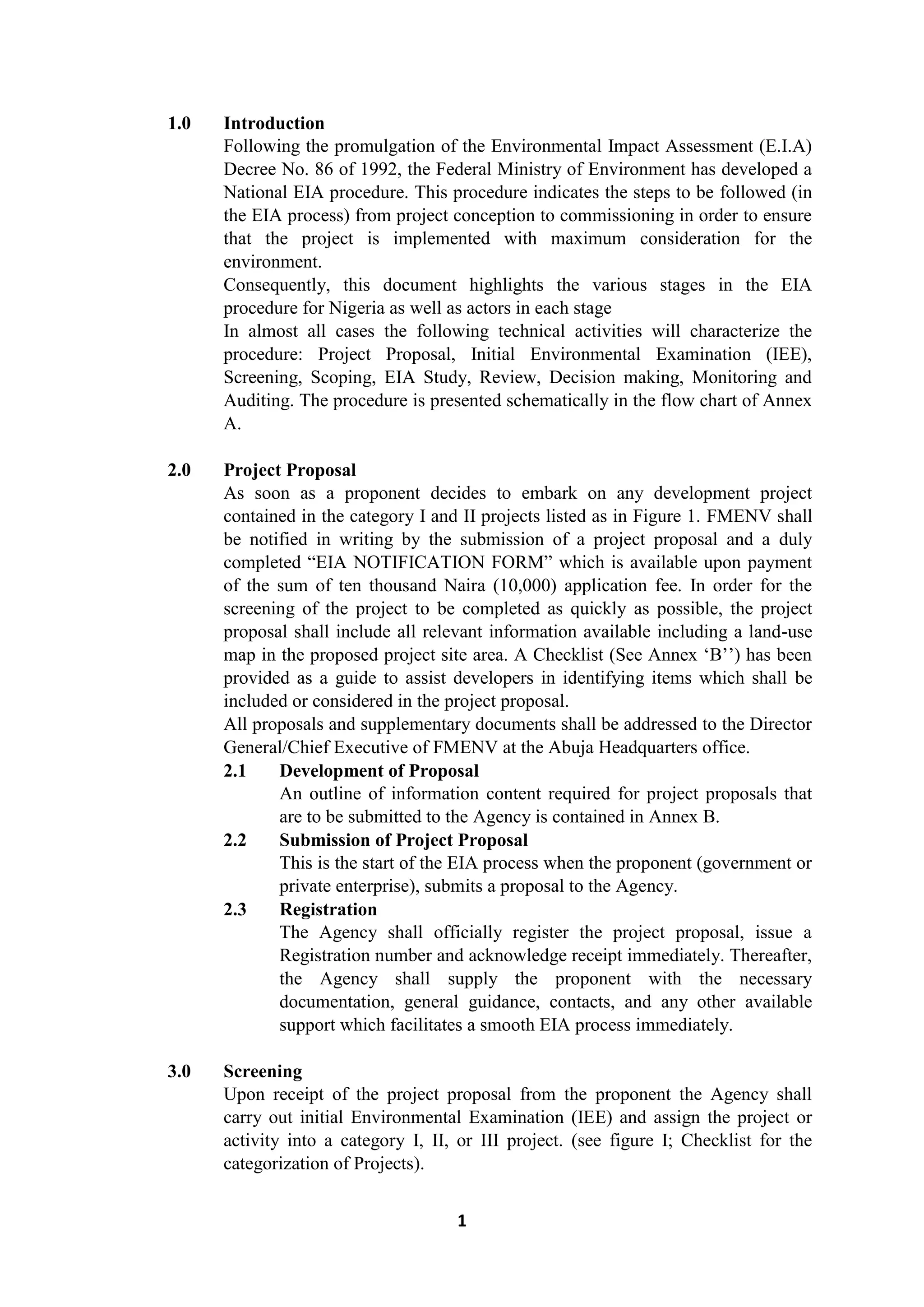 Eia procedural-guideline | PDF