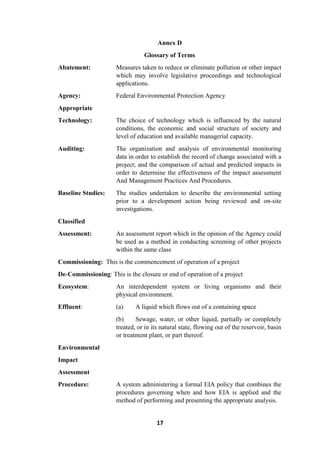 Eia procedural-guideline | PDF | Developmental Sites | Real Estate