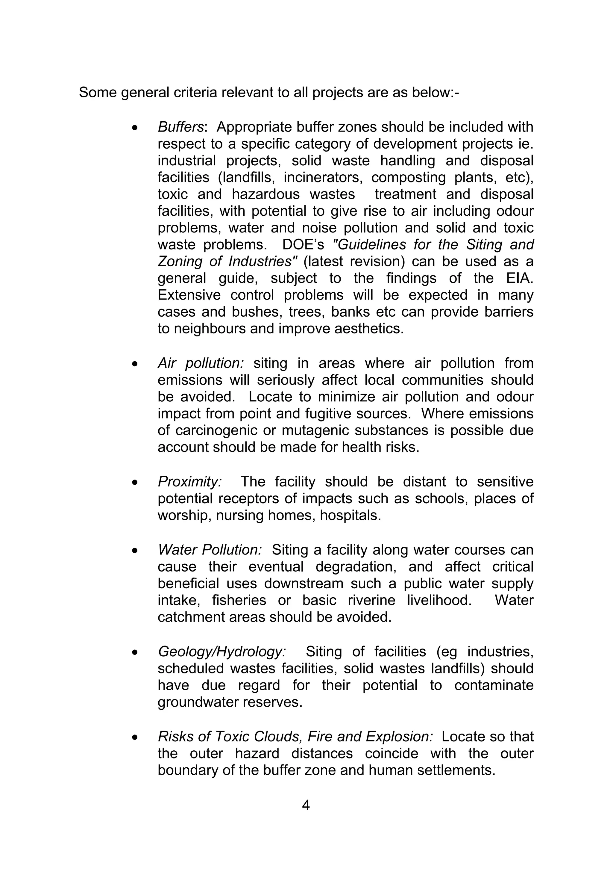 Eia procedure-and-requirements-in-malaysia | PDF