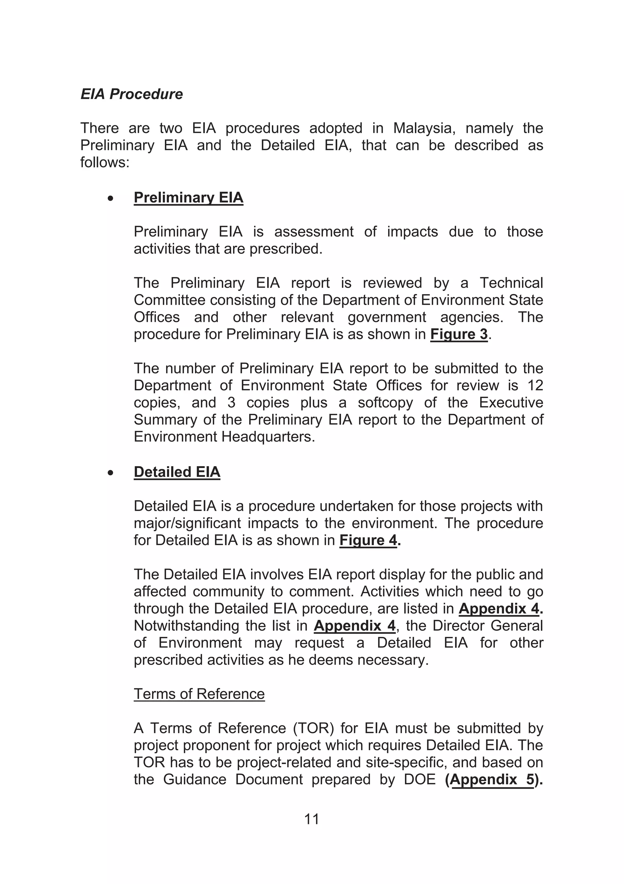 Eia procedure-and-requirements-in-malaysia | PDF