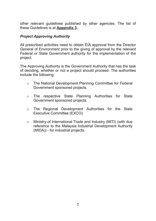 Eia procedure-and-requirements-in-malaysia | PDF