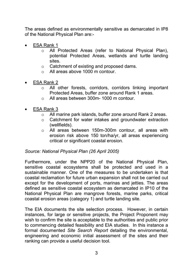 Eia procedure-and-requirements-in-malaysia | PDF