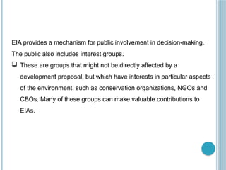 Eia 02 Eia Process 2017 For Civil Engineering Pptx