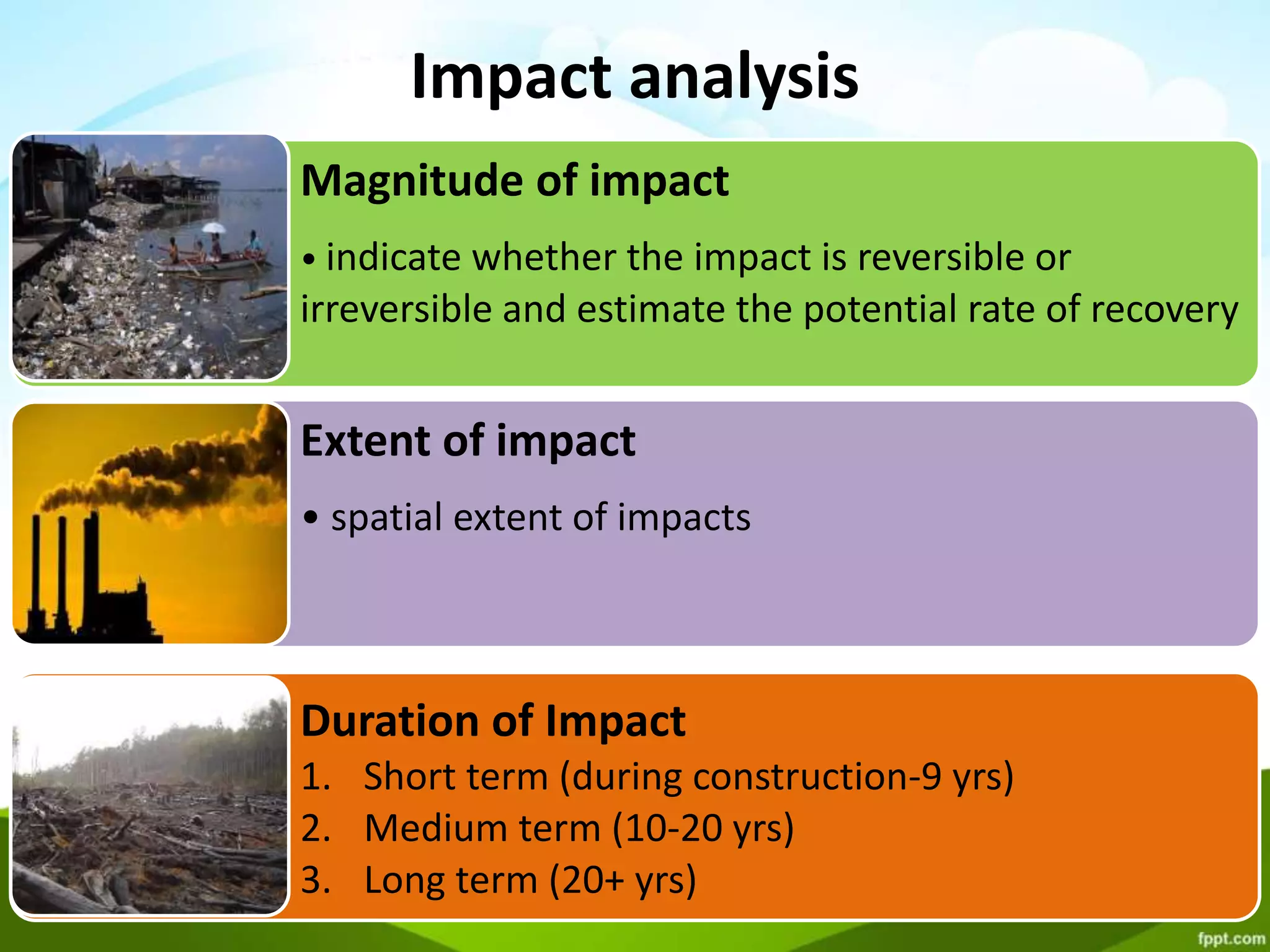 ENVIRONMENT IMPACT ASSESSMENT | PPTX