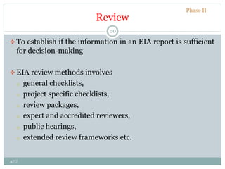 Eia and its process | PPTX