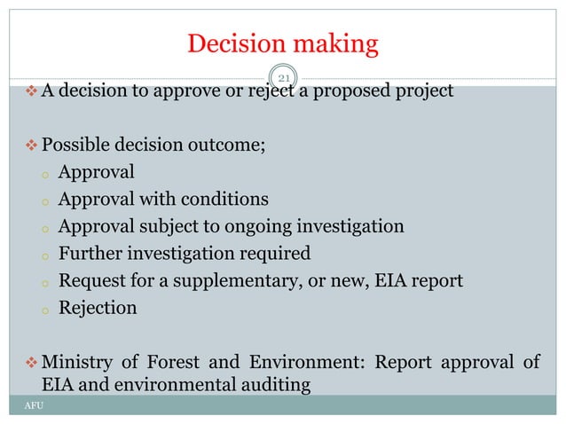 Eia and its process | PPTX