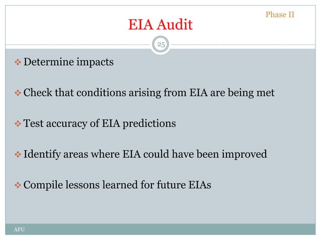 Eia and its process | PPTX