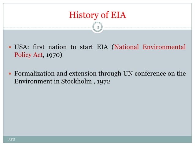 Eia and its process | PPTX