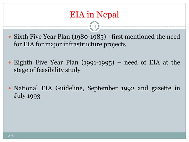 Eia and its process | PPTX