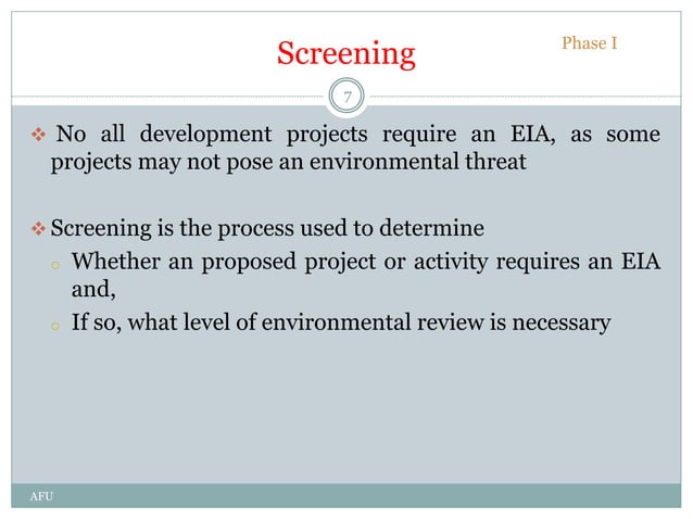 Eia and its process | PPTX