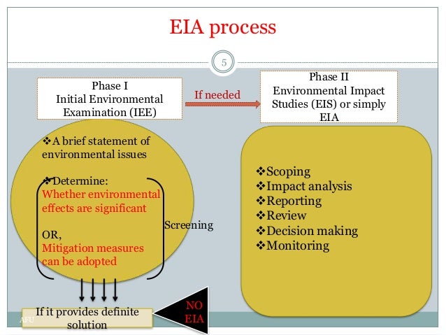 Eia and its process