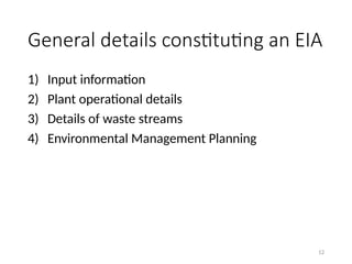Environmental Impact Assessment CASESTUDIES. | PPT