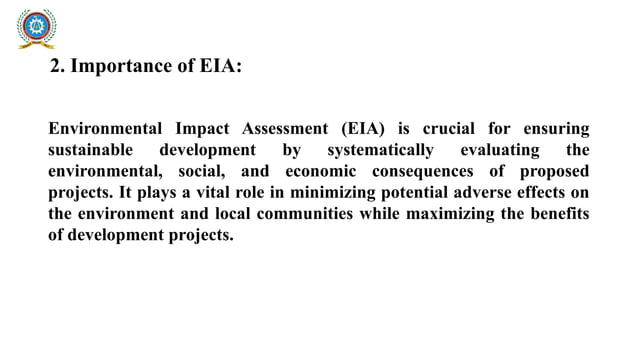 EIA Case Studies for Wind & Solar Energy Projects..pptx | Environmental ...