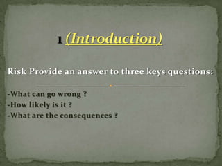 Environmental Risk Assessment by Mhammed Nour | PPTX