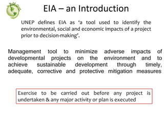 Environment management Tools : EIA & Environmetal Audit | PPT