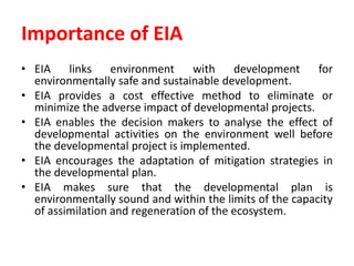 Eia for railway project | PPTX