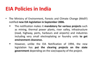 Eia for railway project | PPTX