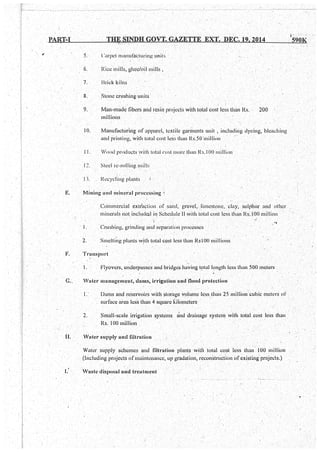 EIA IEE Regulations 2014. Environmental pdf | PDF