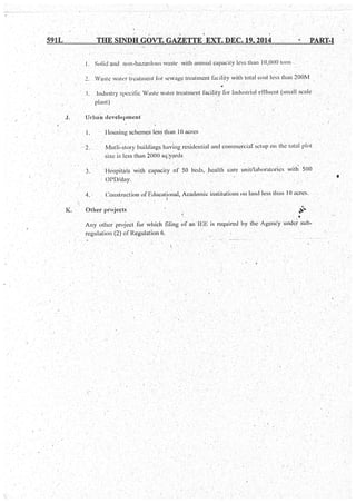 EIA IEE Regulations 2014. Environmental pdf | PDF