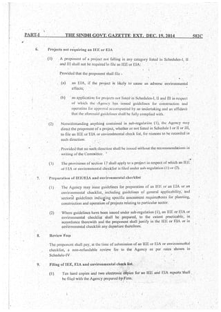 EIA IEE Regulations 2014. Environmental pdf | PDF