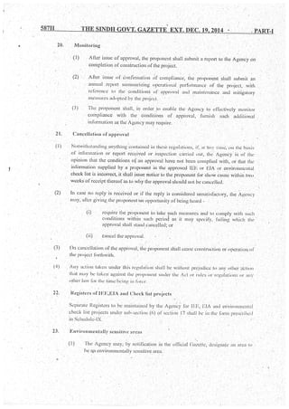 EIA IEE Regulations 2014. Environmental pdf | PDF