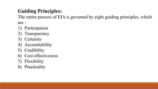 Eia issues | PPTX | Environmental Services Industry | Industries