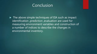 Eia methodogies | PPTX