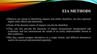 EIA Methodologies | PDF