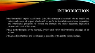 EIA Methodologies | PDF