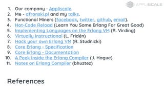 Abusing Erlang compilation pipeline for Fun and Profit | PDF | Programming Languages | Computing