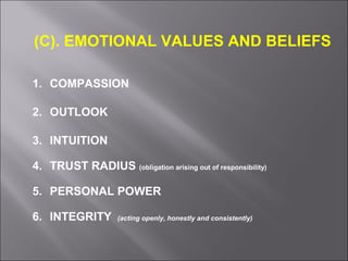 E.I. and Education Leadership | PPT | Bereavement | Family and ...