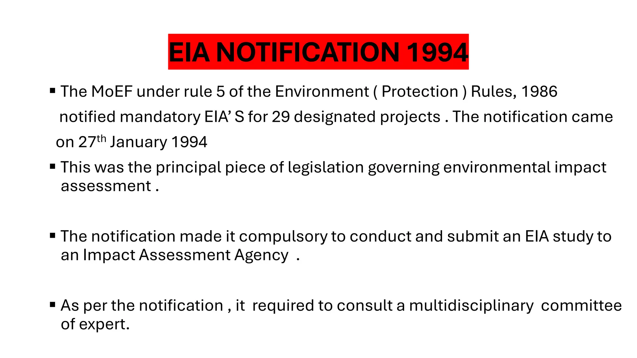 EIA_NOTIFICATIONS_1994,_2006_AND_2020_pdf | PDF