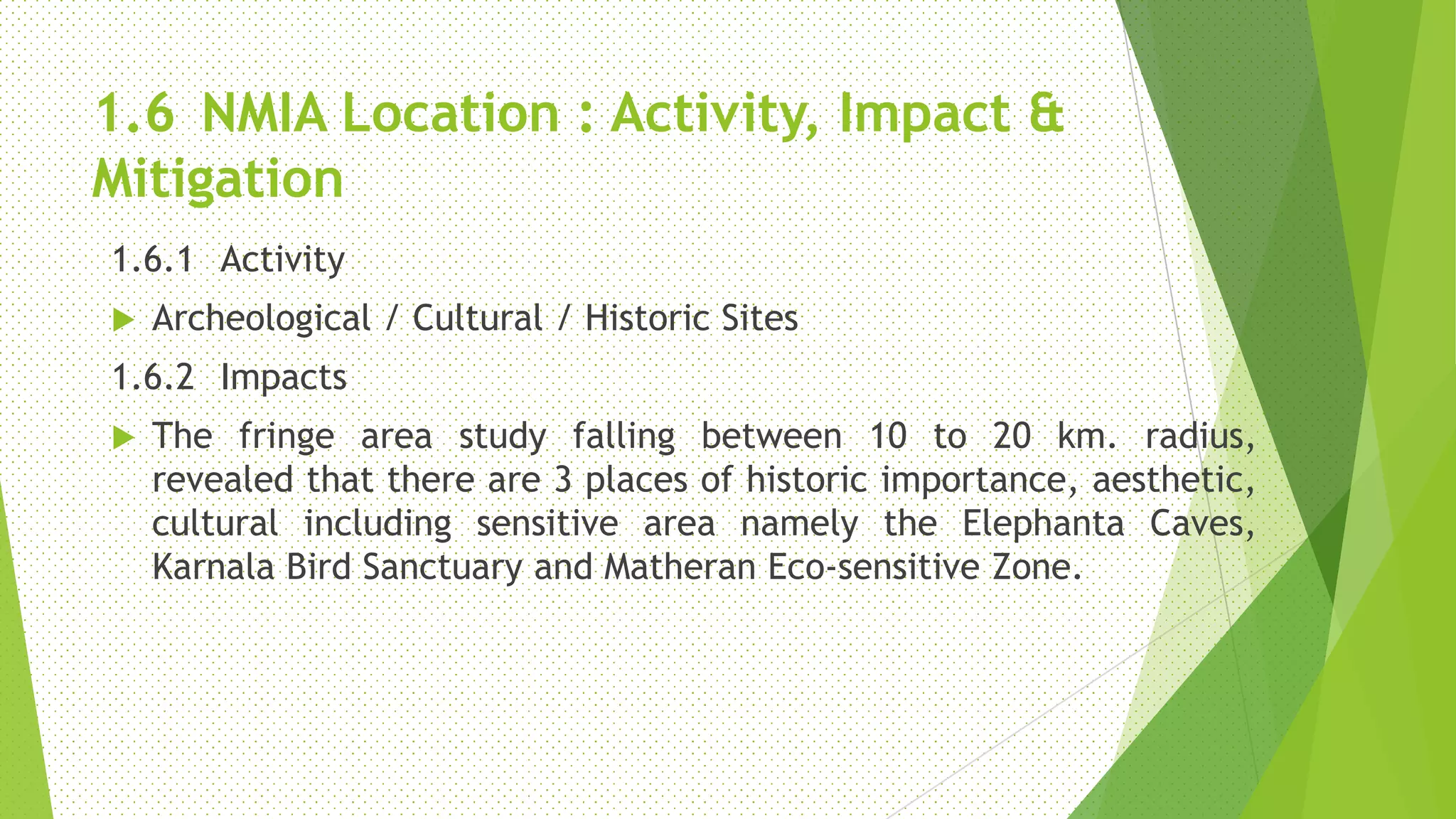 Environment impact assessment of navi mumbai airport | PPTX
