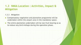 Environment impact assessment of navi mumbai airport | PPTX