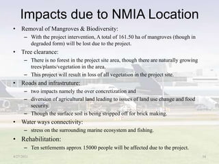 Eia Of Navi Mumbai International Airport (Nmia | PPT