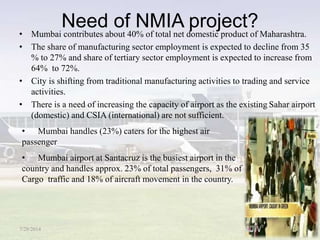 Eia of Navi Mumbai International Airport (NMIA) | PPTX