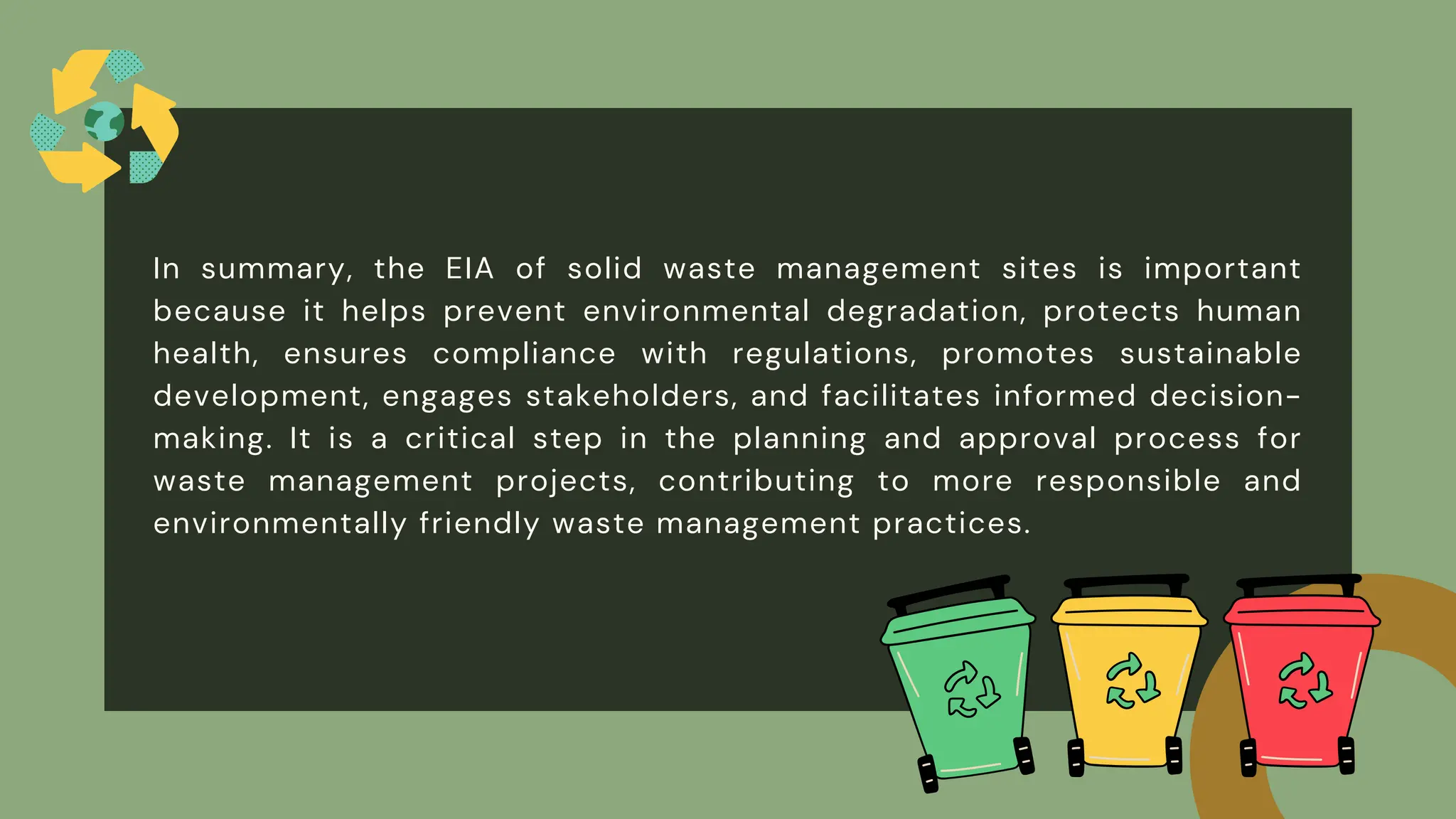 EIA of Solid waste management sites | PDF