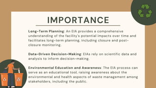 EIA of Solid waste management sites | PDF