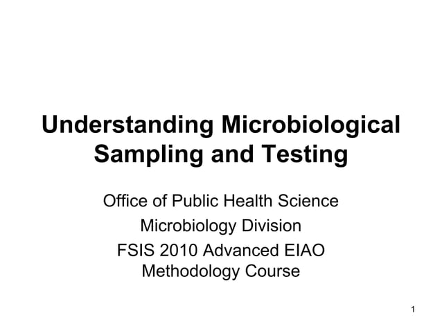 EIAO_Micro_Sampling_Testing and all methods included.ppt