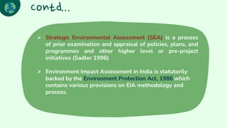 Environmental Impact Assessment (EIA) | PPTX