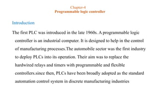 Elements of Industrial Automation 20me43p | PPTX