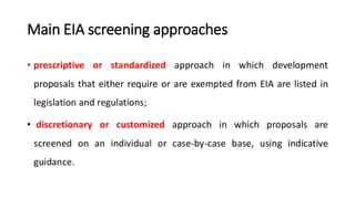 EIA Process-Screening.pdfbbbbbbbbbbbbbbbbbbbbbbbbbbbbbbb | PPT