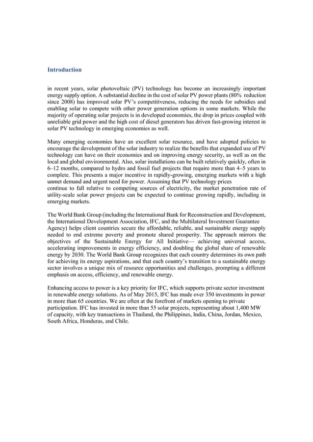 Eia project (solar power plant) | PDF | Power and Energy Industry ...