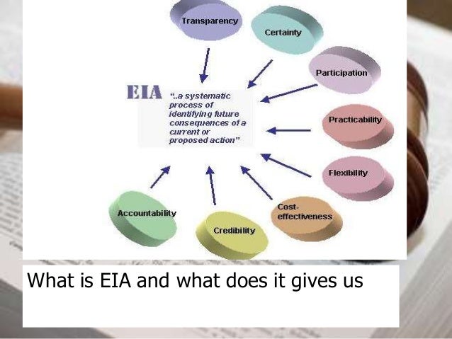 Eia regulations