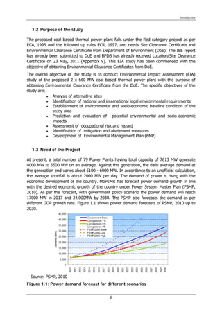 Environmental Impact Assessment (EIA) report on Rampal 1320MW coal-based power plant near the ...