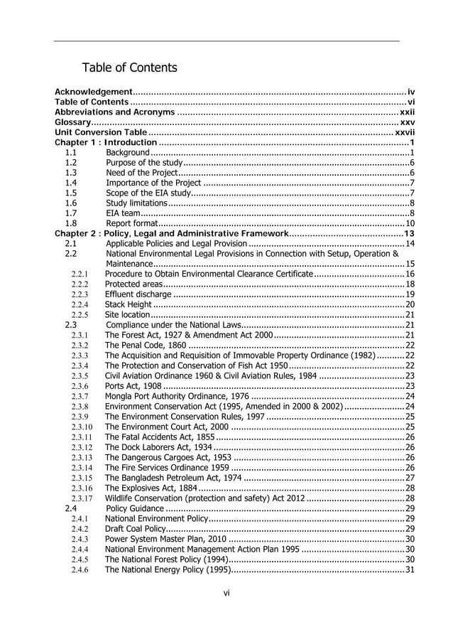 Environmental Impact Assessment (EIA) report on Rampal 1320MW coal-based power plant near the ...