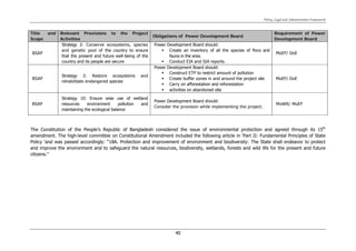 Environmental Impact Assessment (EIA) report on Rampal 1320MW coal-based power plant near the ...
