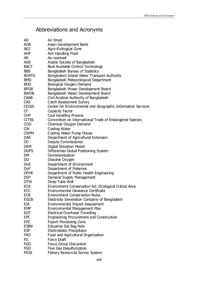 Environmental Impact Assessment (EIA) report on Rampal 1320MW coal-ba…