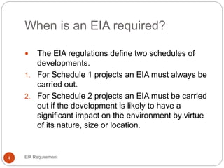Eia requirements | PPTX