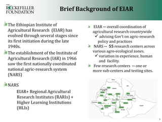 EIAR Girma Mamo | PDF | Agriculture | Industries